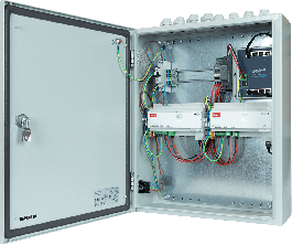 Geassembleerde kast - 1-2 routers (excl.) - incl. switch • Helvar ...